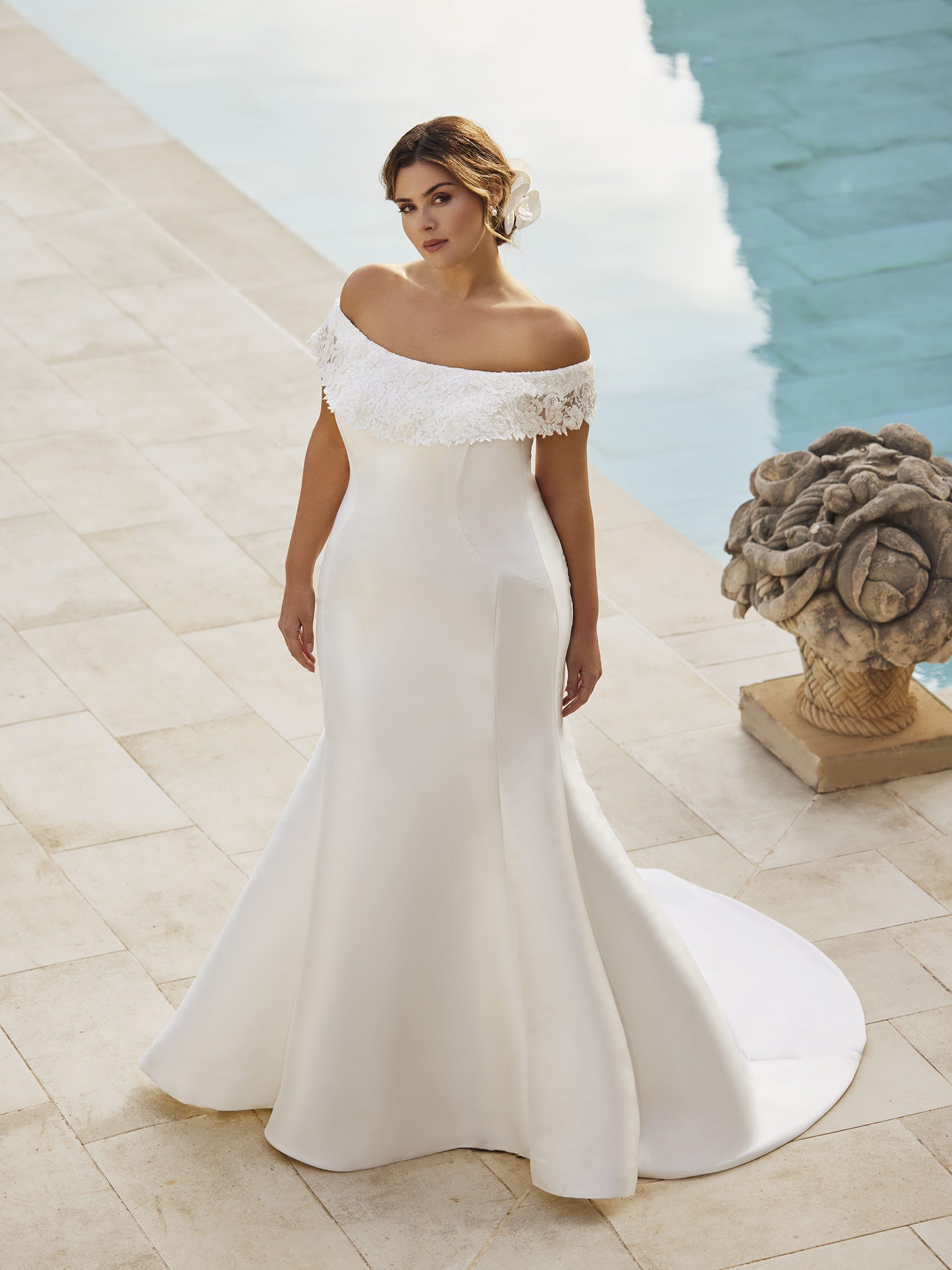 Mermaid Wedding Dresses | White One